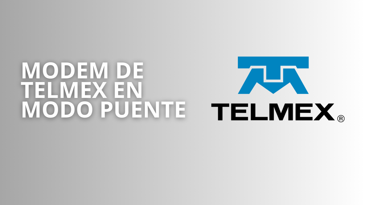 Cómo poner el modem de Telmex en modo Puente | Livaur